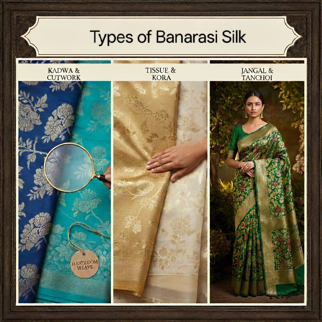 Types of Banarasi Silk – Heritage Weaves
